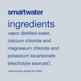 smartwater electrolye vapor-distilled water bottles in cardboard box ...