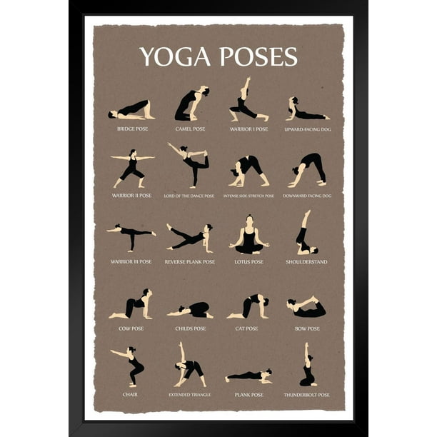 Bikram Yoga Poses Chart Printable
