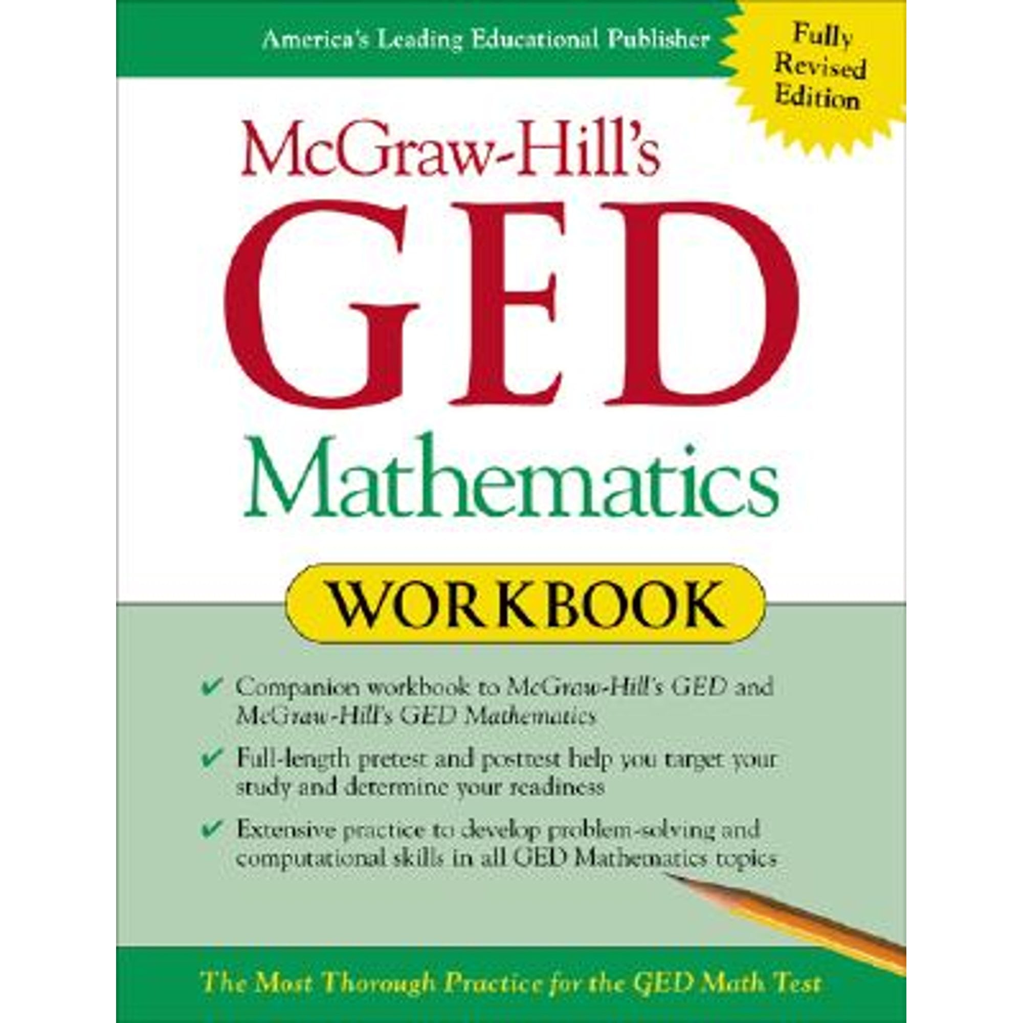 McGraw-Hill's GED Mathematics Workbook - Walmart.com