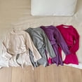 Baby Outfits Girl Solid Color Top with Elastic On The Sides And ...