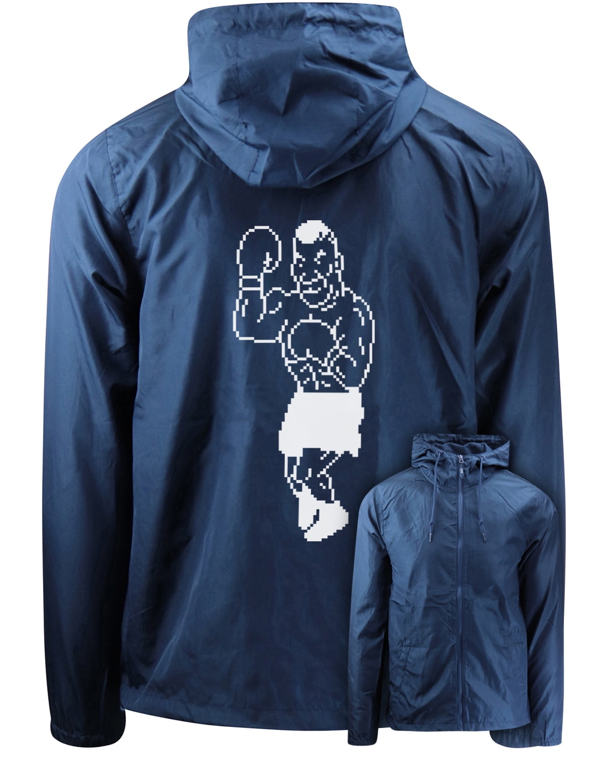 ShirtBANC Boxer Iron Mike Mens Windbreaker Boxing Punch Ts Gamer Jacket ...