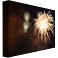 Trademark Art "Abstract Fireworks IV" Canvas Art by Kurt Shaffer - Walmart.com