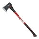 Hyper Tough 3.5 lb Single Bit Axe with Double Injection Fiberglass 34 ...