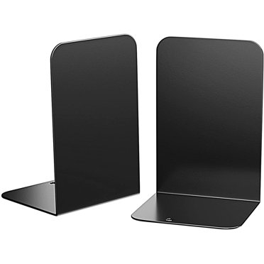 Charles Leonard Metal Bookends, 9 Inch Height, Tan, 6 Count - Walmart.com