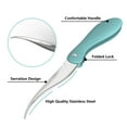 Luvan Kitchen Utensils Shrimp Deveiner Tool,Foldable Shrimp Cleaning ...