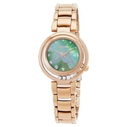 Citizen Women's Eco-Drive Rose Gold Stainless Steel Watch EM0688-78L ...