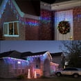 Curtain Icicle Lights Wedding Party LED Fairy Christmas Indoor Outdoor ...