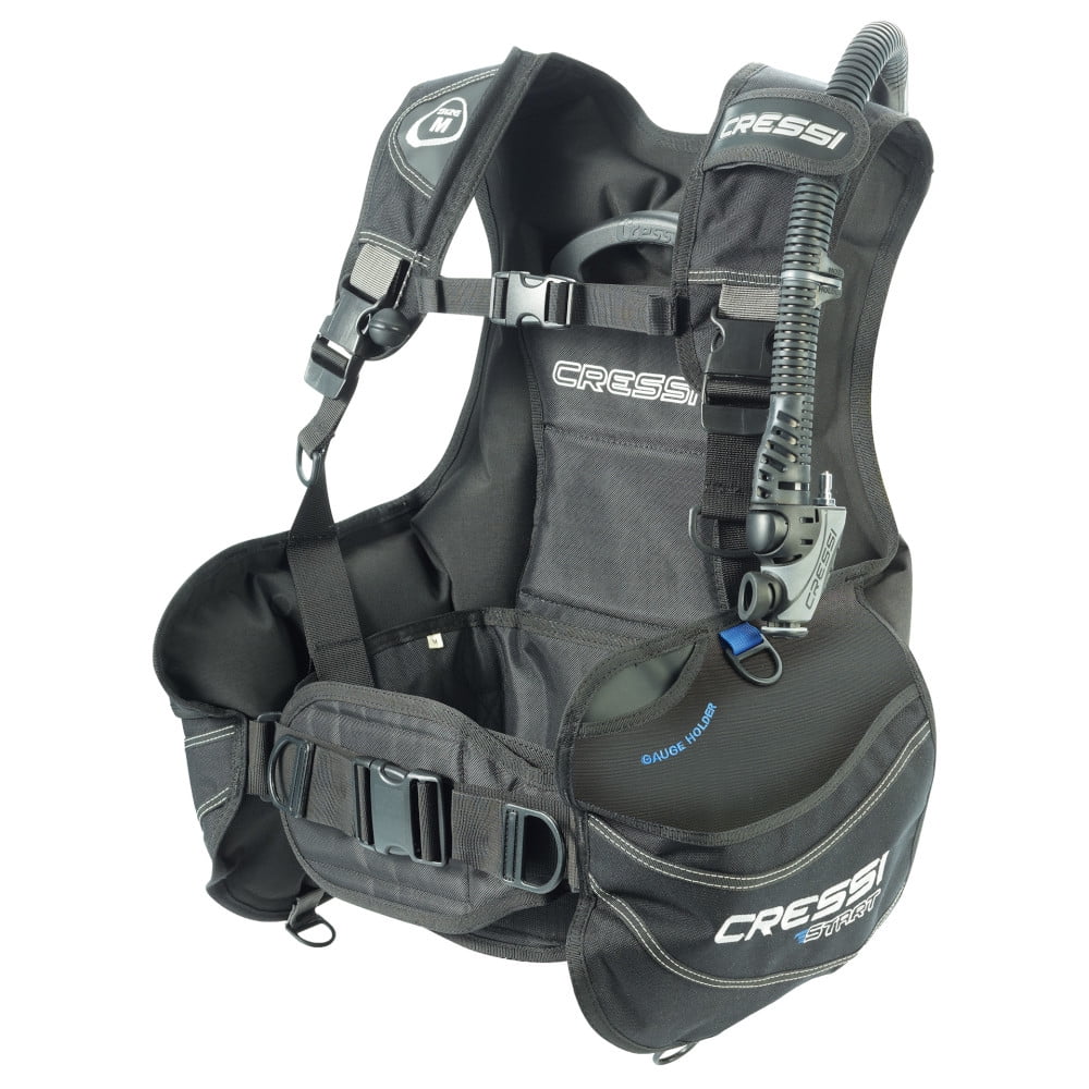 Chaleco BCD CRESSI Start Buceo Tecnico Negro/Azul Talla S | Bodega Aurrera en línea