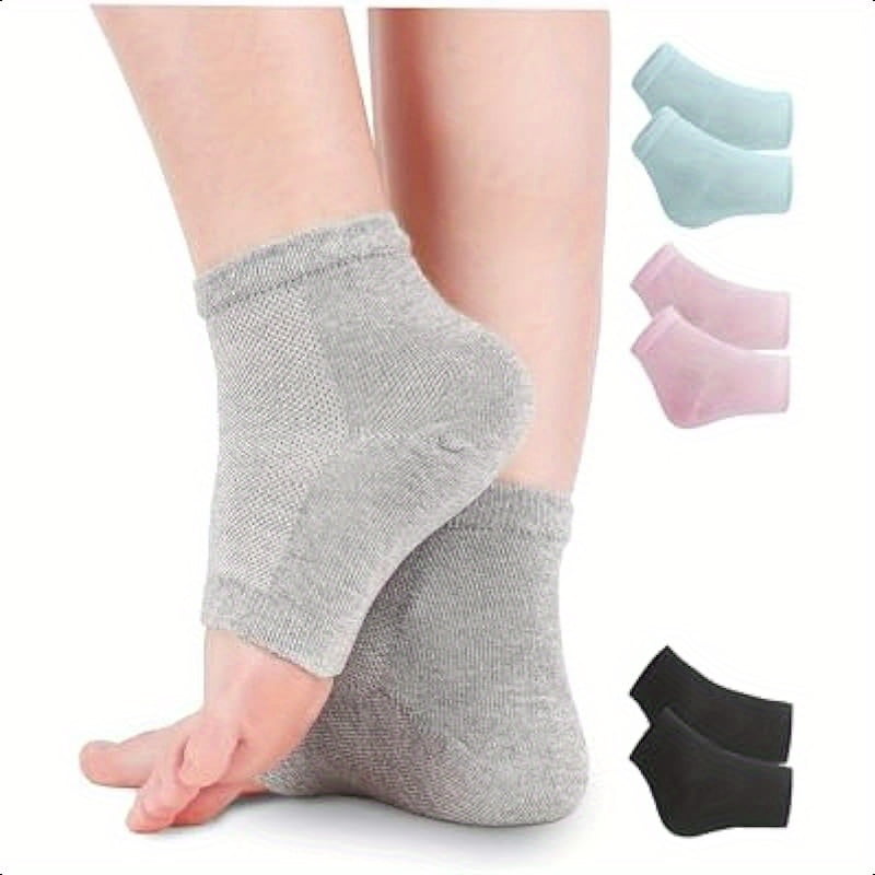 Click here for Ousitaid Moisturizing Heel Socks 4 Pairs Socks For... prices