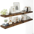 12 Inch Deep Floating Shelves 36 inch Long 2 Inch Thick Wall Shelves ...