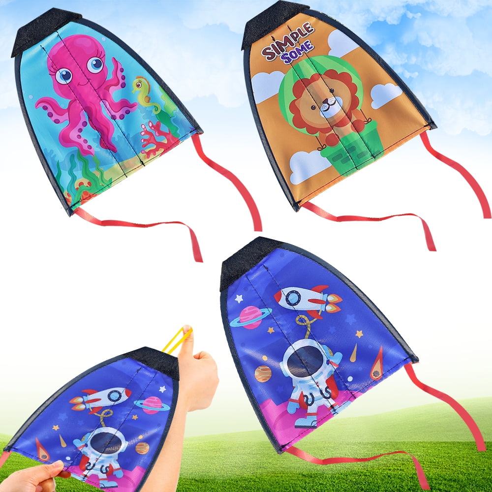 EIMELI 3 Pcs Animal Children's Thumb Ejection Kite Cute Mini Slingshot ...