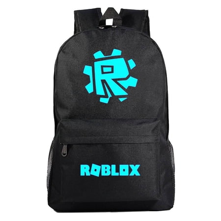Anime Roblox Backpack Black Oxford Daypack Casual Durable School Bag ...