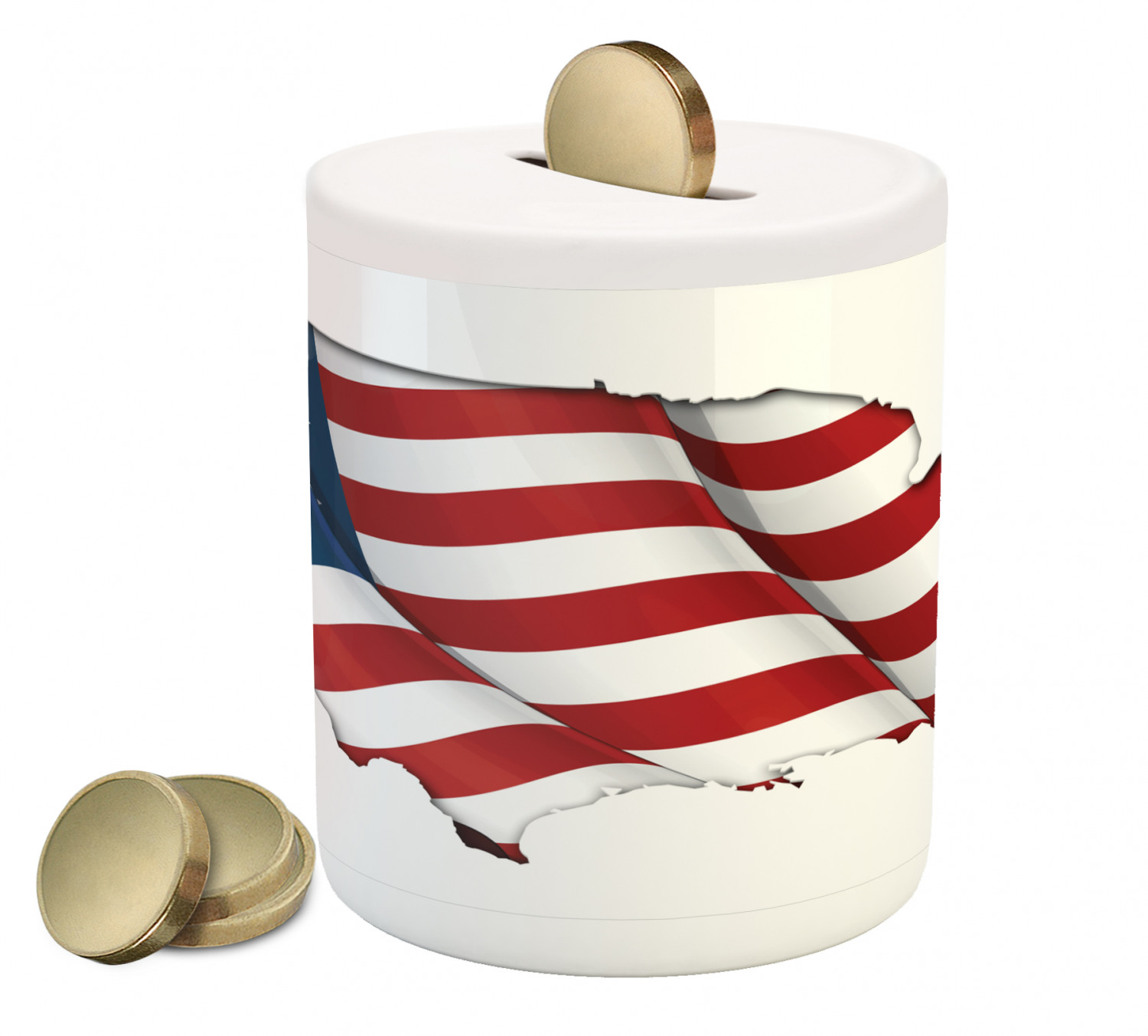 World Map Piggy Bank, Graphic United States Flag American Federations ... World Map Piggy Bank, Graphic United States Flag American Federations ...