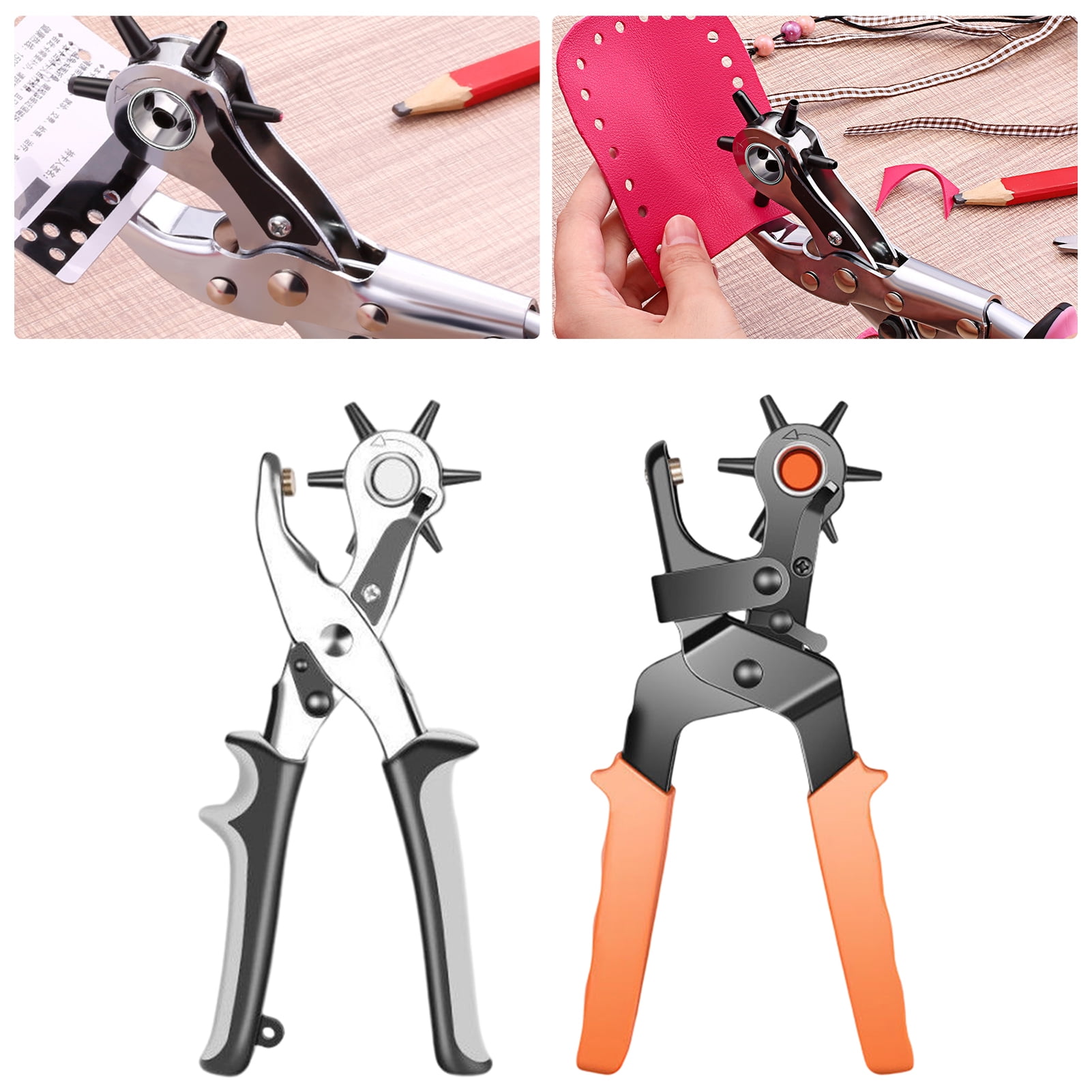 Multipurpose Hole Punch Plier Set High Hardness, Rotating Clothing Belt ...