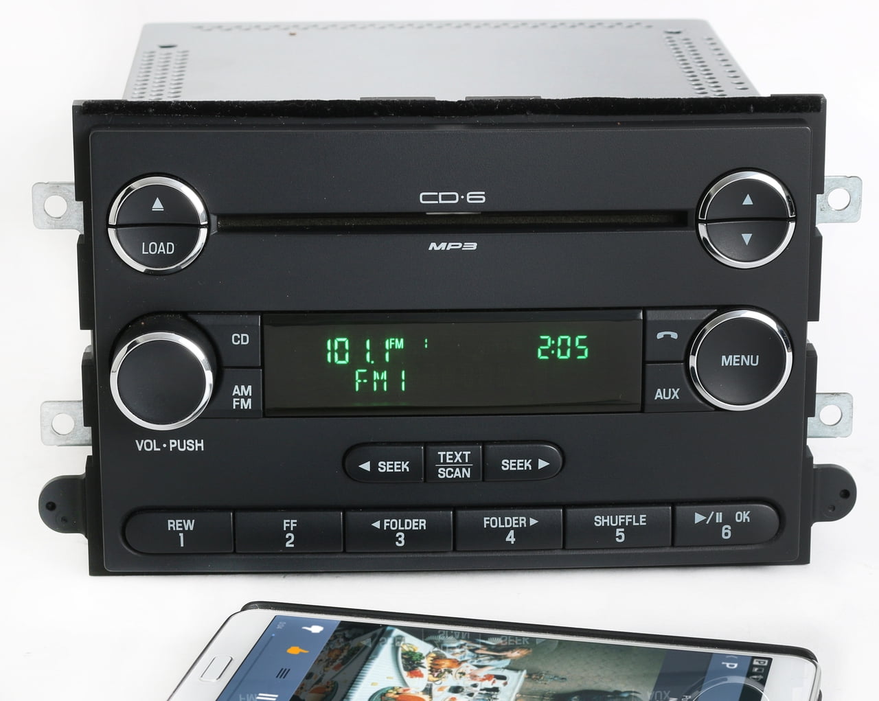 Restored Mercury Milan 06-09 Radio AM FM 6 Disc CD Bluetooth Music 9E51 ...