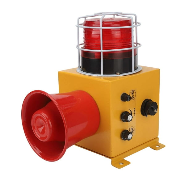 Alarma industrial de luz y sonido, Luz y sonido industrial Luz de ...