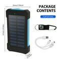 Solar Charger Power Bank 26800mAh, Portable Fast Charging Power Bank ...