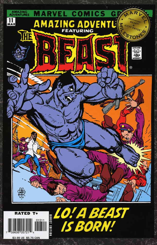 Marvel Milestones: Beast And Kitty Pryde #1 VF ; Marvel Comic Book ...