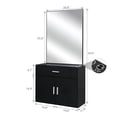 WoofPaw Wall Mount Salon Station - Barber Station with Mirror, Storage ...