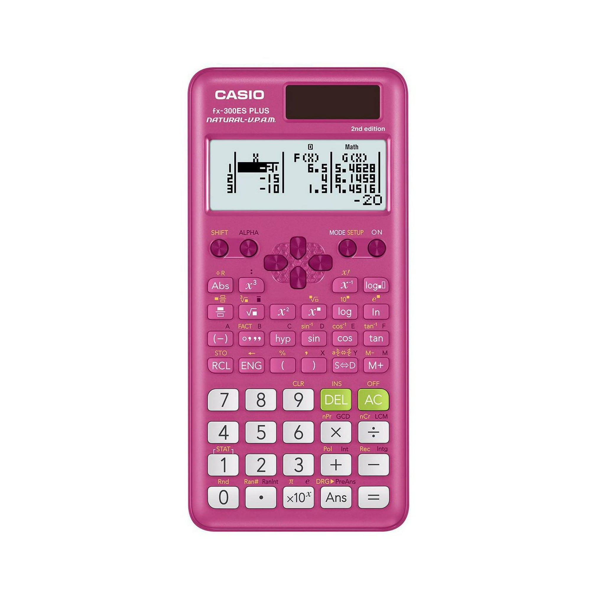 Click here for Casio Fx-300espls2 Pink Scientific Calculator prices