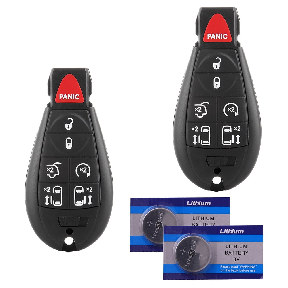 ECCPP Replacement fit for Complete Keyless Entry Remote Key Fob with ...