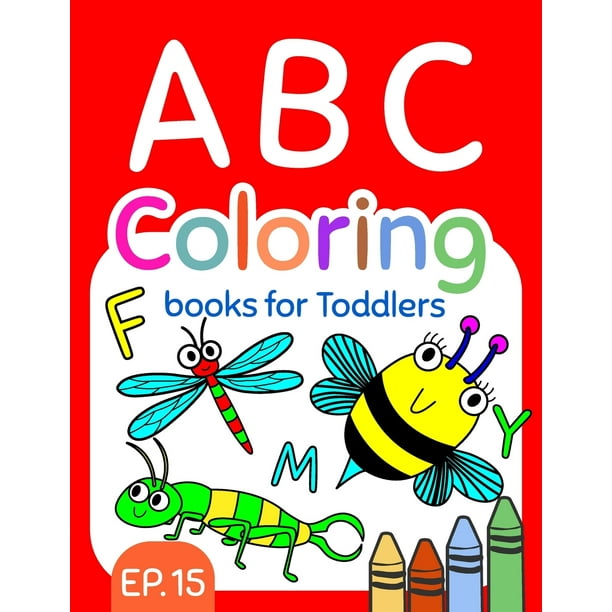 Big A to Z Coloring Book: ABC Coloring Books for Toddlers EP.15 : A to ...