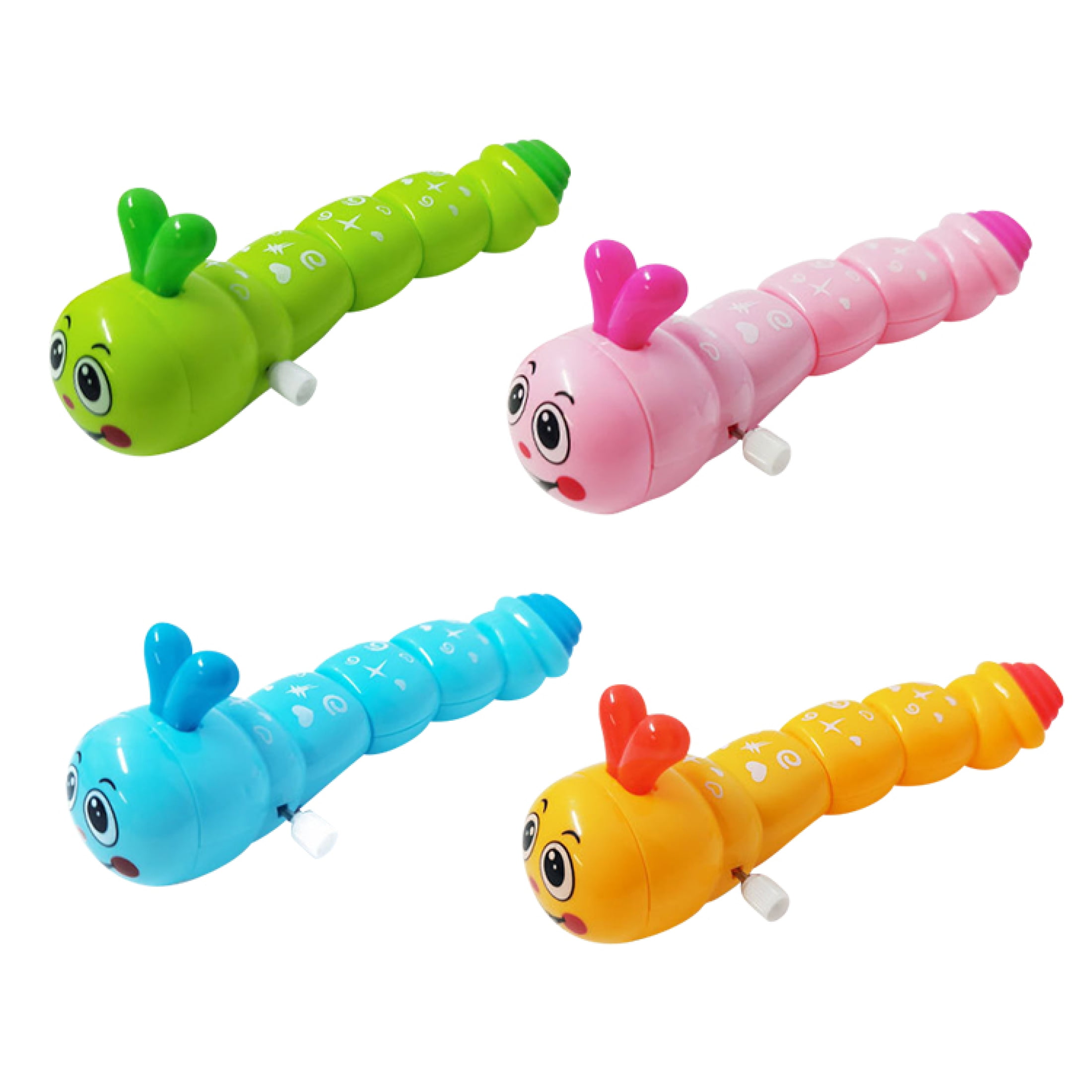 EUBUY Caterpillar Clockwork Toy Cute Cartoon Caterpillar Toy Children ...