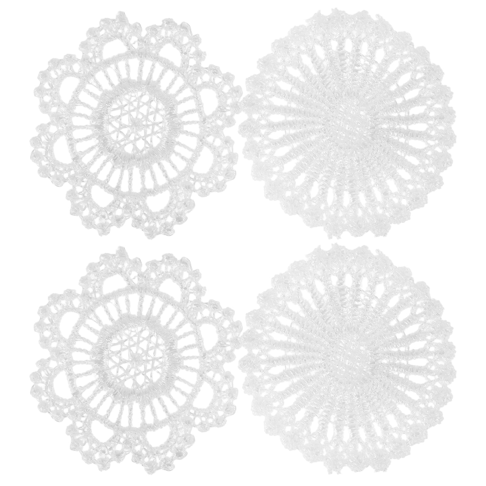 Click here for Shisuyan 4pcs Miniature Dollhouse Placemat Tiny Wh... prices