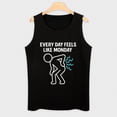 Back And Body Hurts Men's Tank Top Muscle Workout Gym Sleeveless T ...