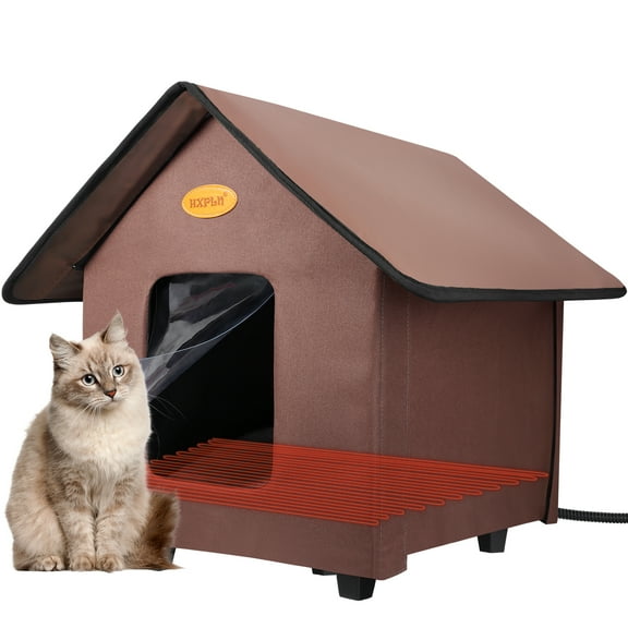 Clawsable Indestructible Heated Cat House for Outside Cats, Extremely ...