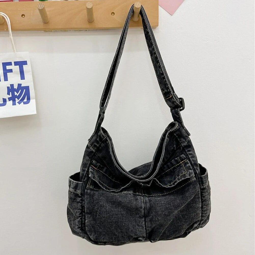 Click here for Yening Denim Crossbody Bag For Women Fashion Men C... prices