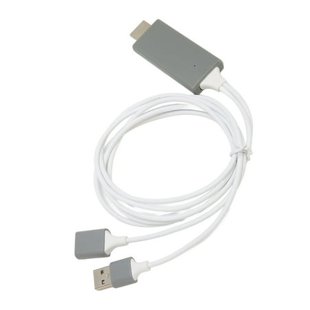 USB To HD Multimedia Interface Cable Adapter, HDTV Mirroring Cord ...