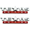 Muzzys Texas Edition 3M Stick On Emblem Badge FITS GMC Sierra Chevy ...