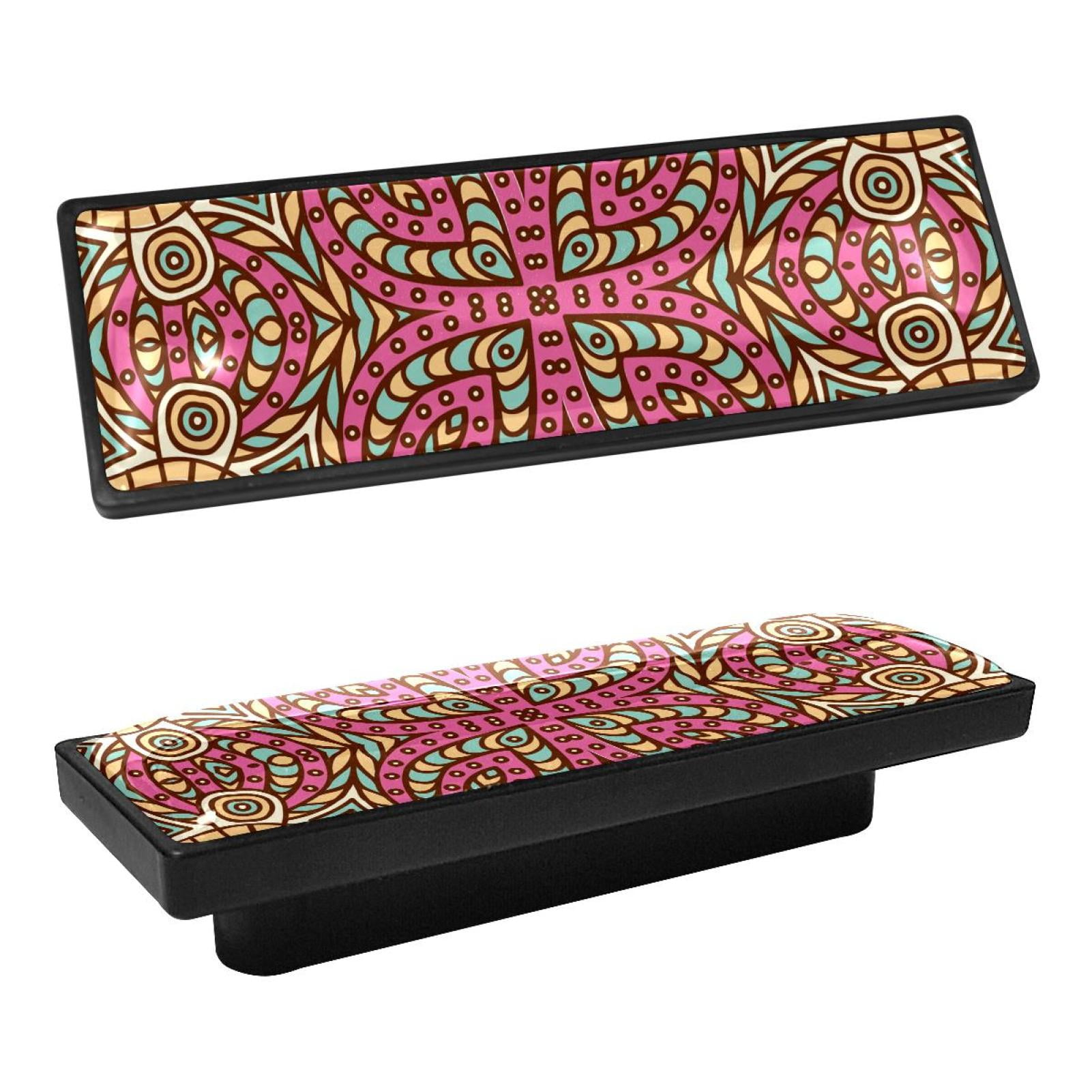 4 Pcs Rectangle Cabinet Handle Cupboard Knob Drawer Pulls Handle ...