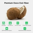 VIVOSUN Coco Coir Brick, 1.4lbs 100% Natural Organic Compressed Coconut ...