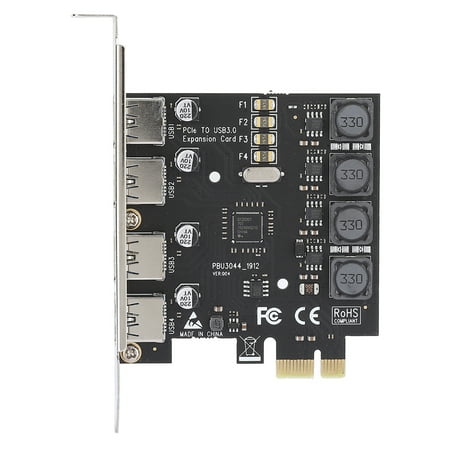 High Speed Transfer Rate 5000 Mb/S 120 X 88 X 84Mm PC Expansion Card, 4 ...
