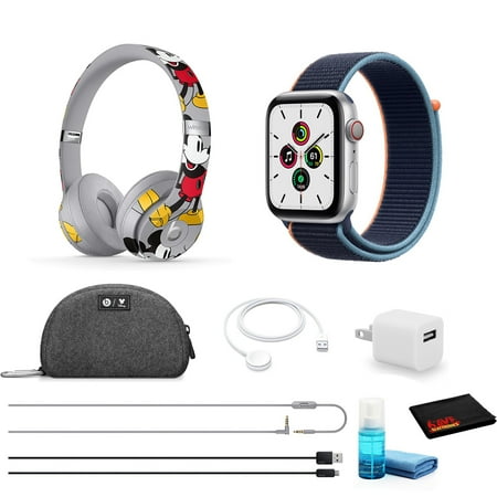 Apple Watch SE (GPS + Cellular, Deep Navy Sport Loop Band) - with ...