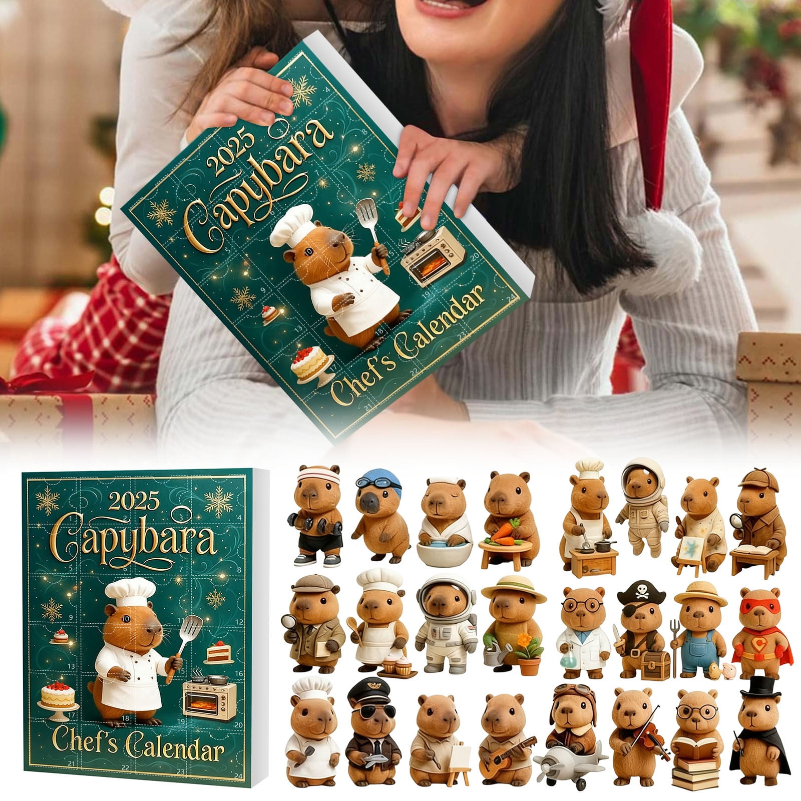 Click here for Vivavault Capybara Advent Calendar 2025 24 Days Co... prices