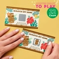 Big Dot of Happiness Tropical Luau Hawaiian Party Scratch-Off Cards ...