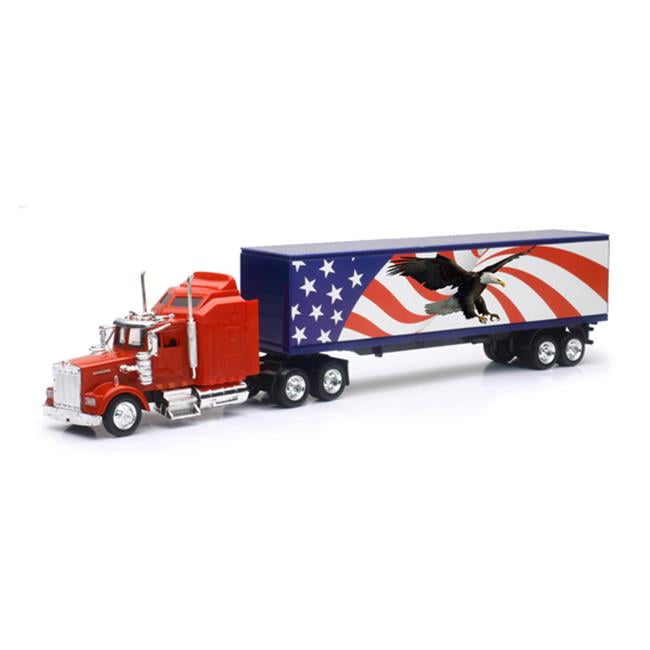 Kenworth W900 with Patriotic Graphics - Walmart.com