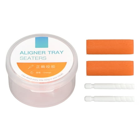 Aligner Tray Seater Orthodontics Chewies Rubber Flavourful Set Kit for ...