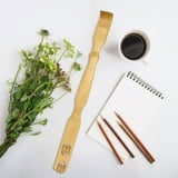 BambooMN 17 Inch Bamboo Wooden Back Scratcher Knobby Massage Roller ...