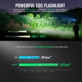 OLIGHT Baton3 Pro 1500 Lumens EDC Rechargeable Flashlights with MCC3 ...