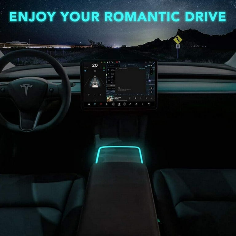 Tesla Model S Interior Lighting | Cabinets Matttroy