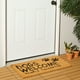 Dog Coir Doormat, Dogs Welcome People Tolerated, Natural Outdoor Door ...