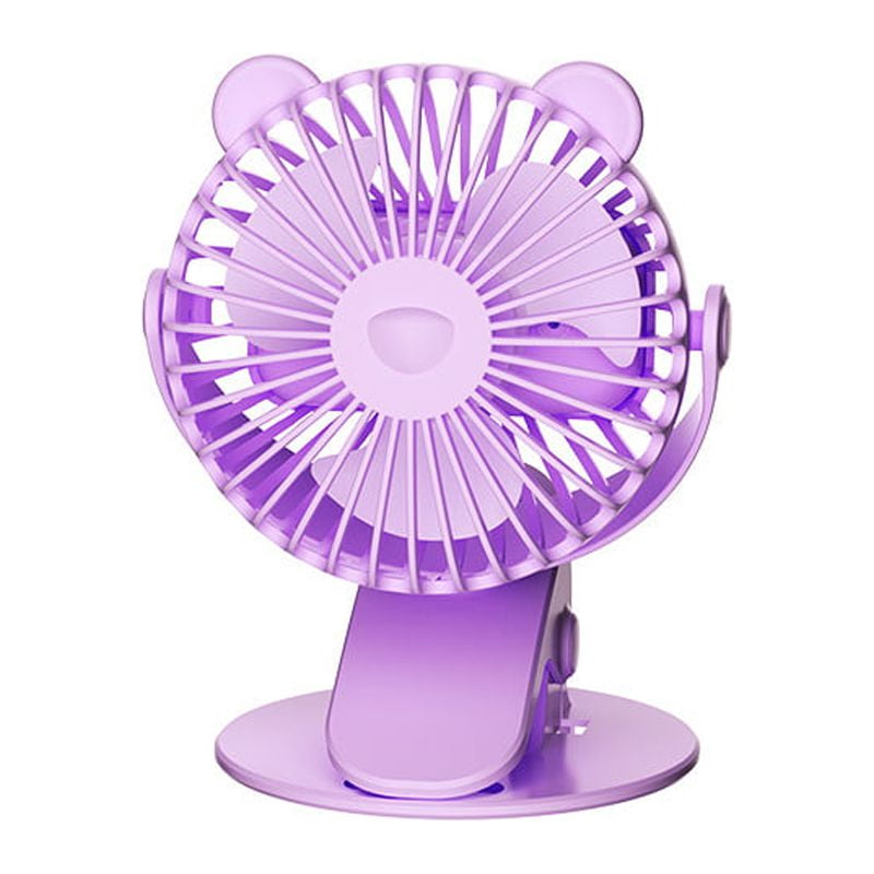 Clearance!SDJMa Clip on Fan, 3 Speeds Small Fan, 2000 mAh Battery ...
