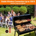 Wireless Meat Thermometer Digital with Bluetooth App Control, Gift for ...