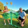 Crogift Kite EasyFly Dragonfly Kite for Beginners Polyester 60x30 ...