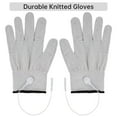 Coofit Electrode Massage Gloves, Conductive Fiber TENS Therapy Gloves ...