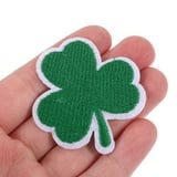 Raindrops Shamrock Shaped Patches Embroidery Appliques for Clothes DIY ...